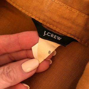 J. Crew | Jackets & Coats | J Crew Linen Cargo Jacket | Poshmark